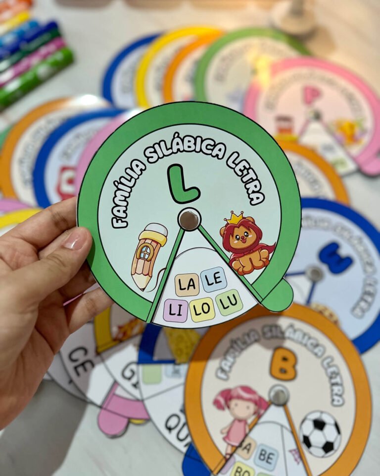 Roleta Silábica - Alfabetizando Digital